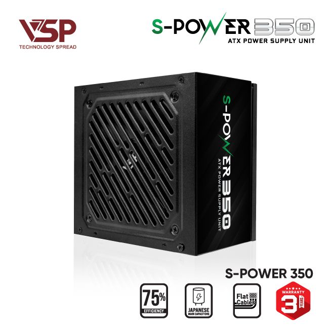 Bộ nguồn máy tính S-Power350 - 350W